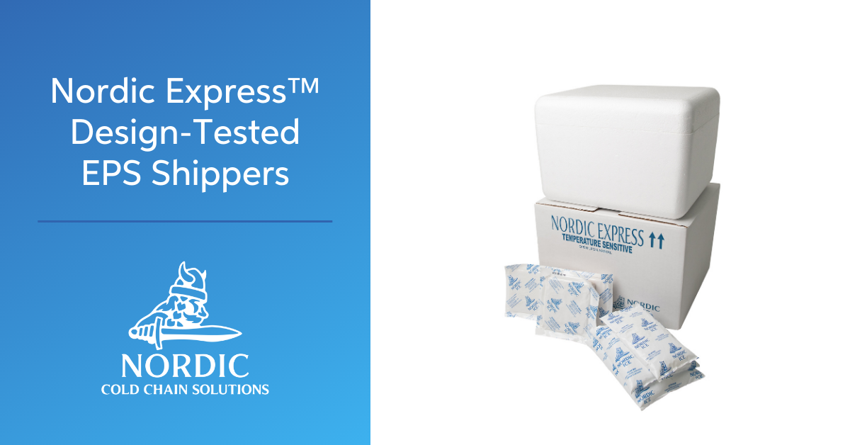 Nordic Express™ Design-Tested EPS Shippers | Nordic Cold Chain Solutions Nordic Express™ Design-Tested EPS Shippers | Nordic Cold Chain Solutions