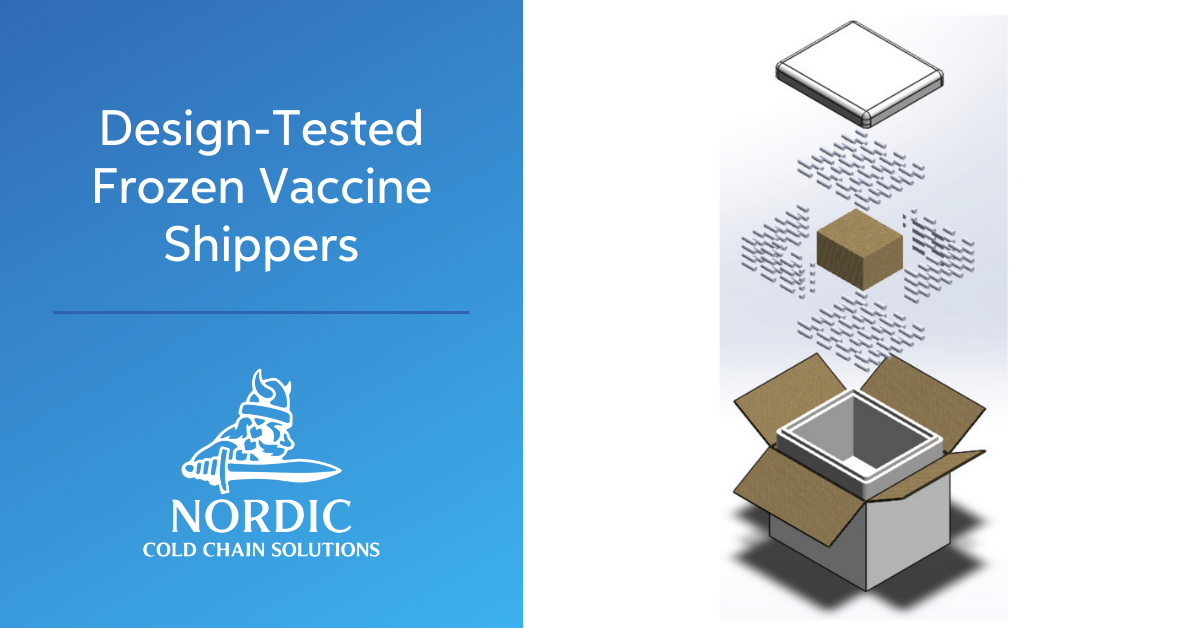 Design-Tested Frozen Vaccine Shippers | Nordic Cold Chain Solutions Design-Tested Frozen Vaccine Shippers | Nordic Cold Chain Solutions