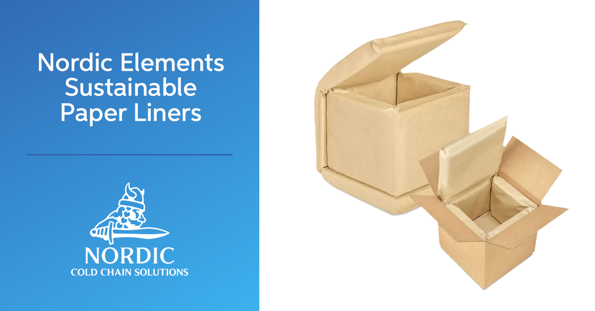 Nordic Elements Sustainable Paper Liners | Nordic Cold Chain Solutions